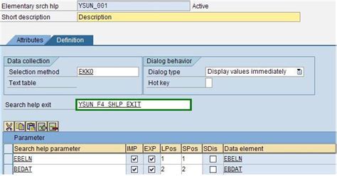 Controllingmanipulating Data Of Search Help Using Sap Community