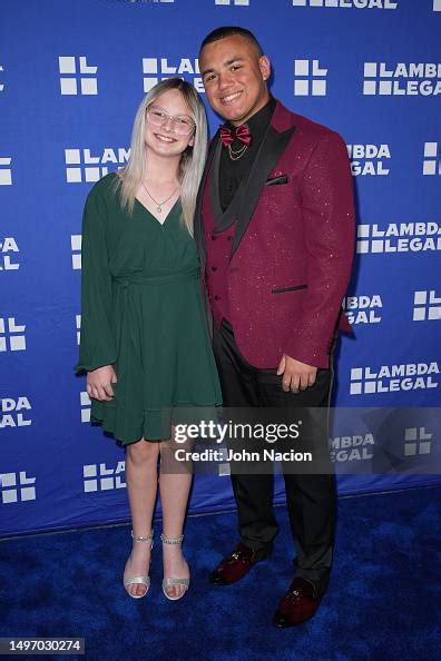 Isaiah Wilkins And Becky Pepper Jackson Attend Lambda Legal News Photo Getty Images