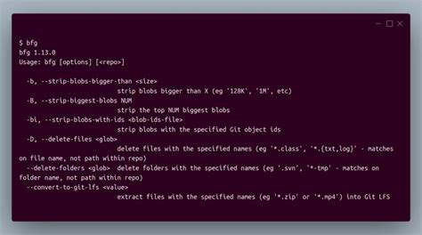 Install Bfg Repo Cleaner Unofficial On Ubuntu Using The Snap Store