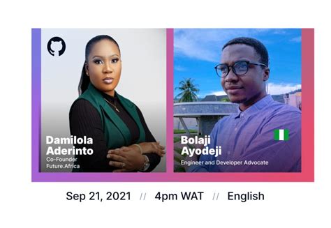 Bolaji Ayodeji On Linkedin Github Africa Meetup