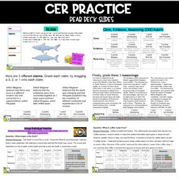 CER Practice Peardeck Google Slides By Kreations With Katie TpT