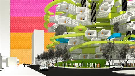 Neil Denari Designs Spherical Complex For Podsystem Architecture