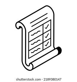 Customizable Linear Icon Task List Stock Vector Royalty Free Shutterstock