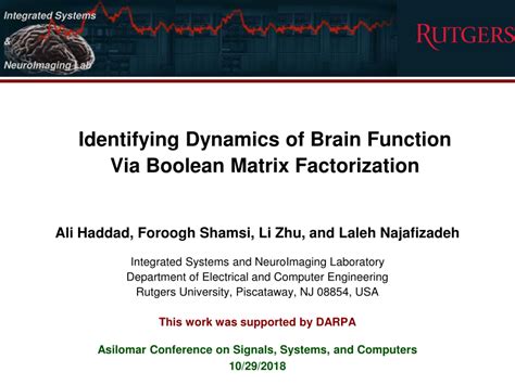 Pdf Identifying Dynamics Of Brain Function Via Boolean Matrix