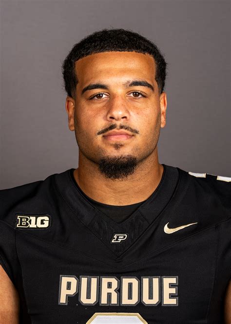 Malachi Singleton 2025 Football Roster Purdue Boilermakers