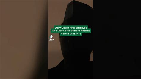 Dairy Queen Fires Employee Who Discovered Blizzard Machine Gained Sentience