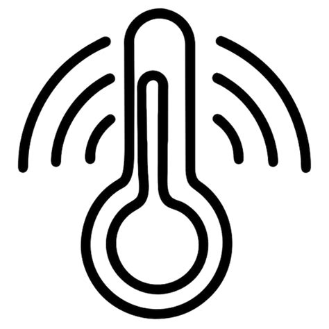 Premium Vector Thermometer Icon Outline