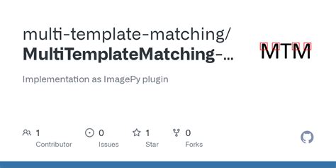 github multi template matching multitemplatematching imagepy