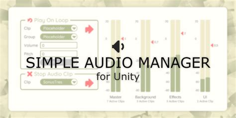 Github Iristrummersimple Audio Manager Unity3d A Simple To Use Audio Manager For Unity