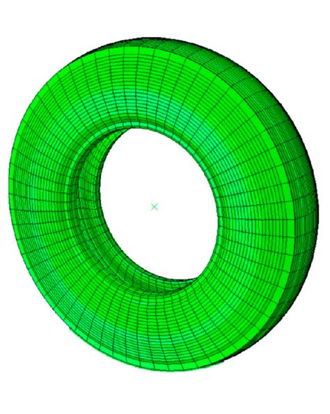 The Finite Element Model Of Radial 900r20 Tyre Download Scientific