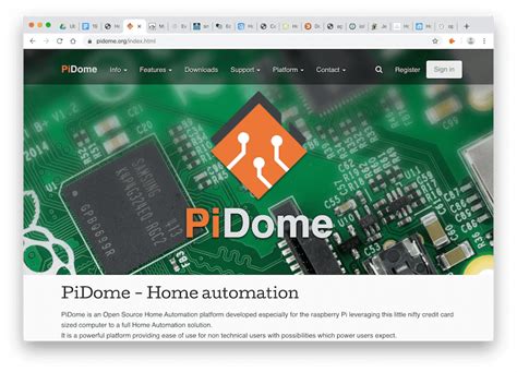 Raspberry Pi Home Automation Software