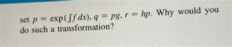 Solved Find The Eigenvalues And Eigenfunctions Verify Chegg