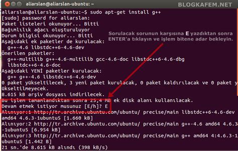 Ubuntu da CodeBlocks Derleme Sorunu ve Çözümü BLOGKAFEM NET
