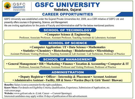 gsfc university facultyplus