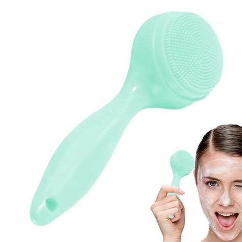 Soft Silicone Face Cleaning Brush For Makeup And Blackhead Removal