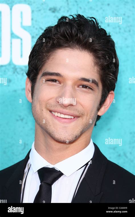 Tyler Posey The Mtv Movie Awards 2012 Arrivals Los Angeles California