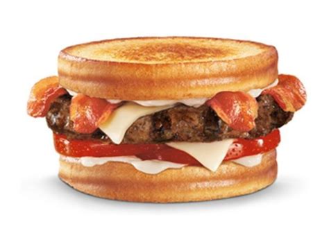 Hardees Frisco Burger With Bacon And Cheese