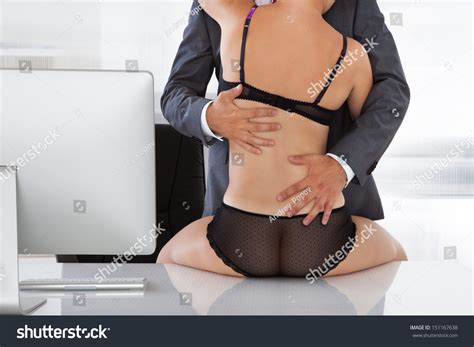 Portrait Couple Having Sex Office Stock Photo Shutterstock