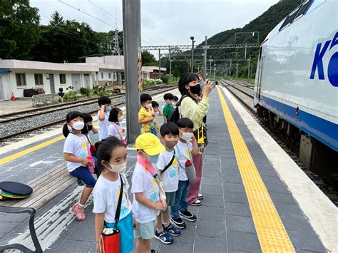 6세 솔비and단비 친구들의 기차여행 보슬유치원