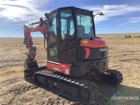 2022 Kubota U48 5 Mini Excavator Ritchie Bros Auctioneers