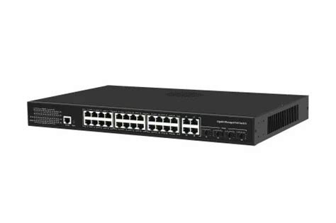 Port Gigabit Combo Managed Switch BLACK At Best Price In New Delhi ID