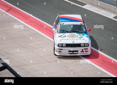Los Arcos Spain May 25 2024 1990 Bmw M3 E30 Racing Car