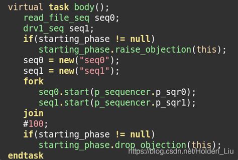Uvm Sequence 3种启动方式uvm Sequence启动 Csdn博客