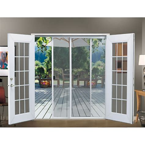 Exterior French Doors With Screens
