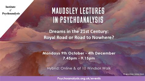 Psychoanalysis Institute Of Psychoanalysis British