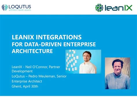 Loqutus Technical Using Leanix To Fully Exploit Your Enterprise Architecture Information