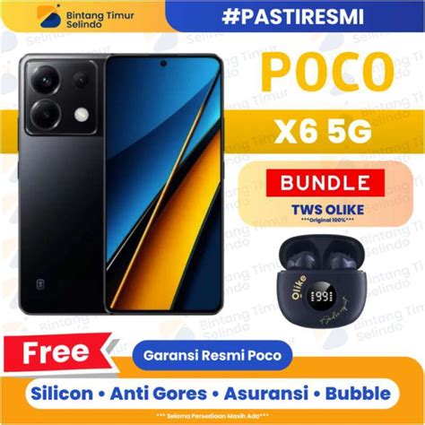 Jual Xiaomi Poco X G Gb Garansi Resmi Xiaomi Indonesia Black Di Seller Bintang Timur