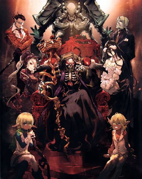 Overlord Anime Characters Art Print Overlord Wallpapers Hd Overlord