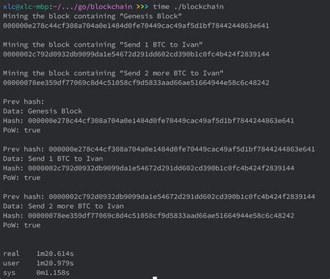 golang 实现区块链 bitcoin 系列2 工作量证明 登链社区 区块链技术社区