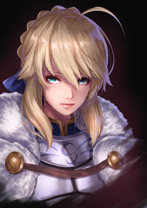Artoria Pendragon And Saber Fate And 2 More Drawn By Rere09