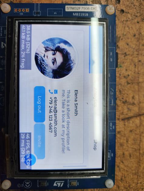 Is Stm32f750 Discovery Too Slow For Lvgl How To Lvgl Forum