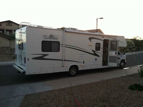 2005 Used Ford Forrest River Sunseeker With Slide Nr Class C In Pennsylvania Pa