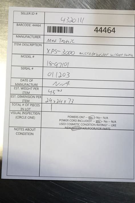 Xps 3000 Ent Surgical Auction