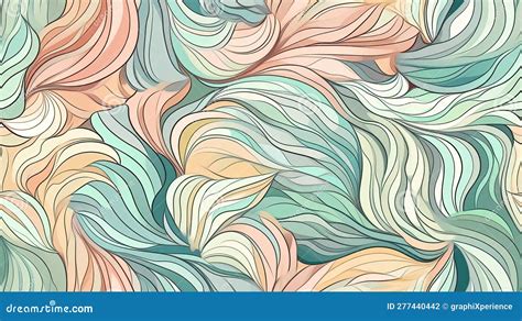 Calming Color Fabric Pattern Design Stock Illustration Illustration Of Project Software