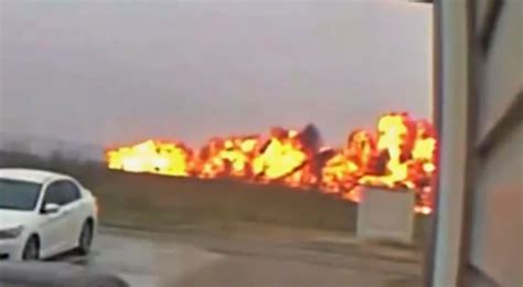 Horrifying New Footage Shows The Moment Greg Biffles Plane Burst Into Flames During Fatal Crash
