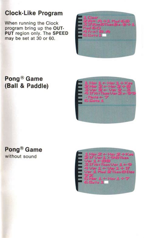 Atari 2600 Vcs Basic Programming Scans Dump Download Screenshots Ads Videos Catalog