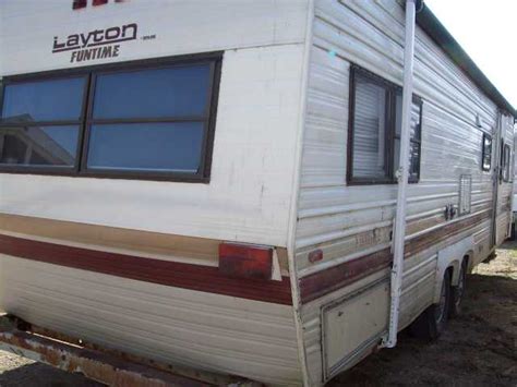 1986 Used Skyline Layton Travel Trailer In Wisconsin Wi