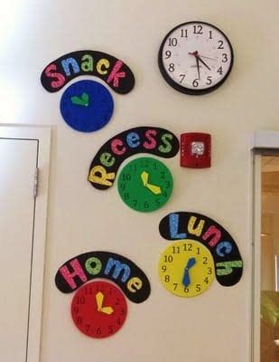 18 Creative Ways To Dress Up Your Classroom Clock Classroom Decorations Diy Classroom