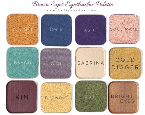 The Best Eyeshadow Colors For Brown Eyes From Maskcara Kelly Snider