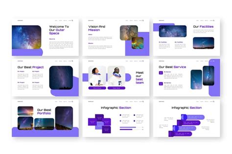 Outer Space Astronomy Powerpoint Templates Incl Astronomy And Space Envato