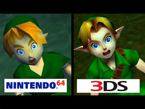 The Legend Of Zelda Ocarina Of Time N643ds Comparison Heres Something