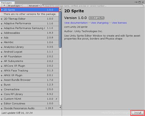 游戏开发unity Ugui知识系列：下载sprite Editorunity Sprite Editor下载 Csdn博客
