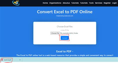 Excel To PDF Converter Tools DevOps Support