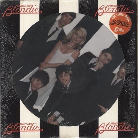 Blondie Parallel Lines Hype Stickered Shrink Us Picture Disc Lp