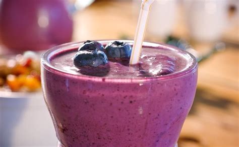 Blueberry Acai Super Smoothie Receita Receitas De Smoothie De