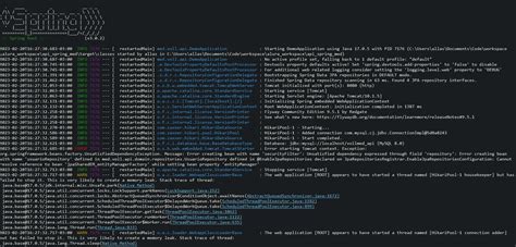 Bug Erro Na Hora De Iniciar O Projeto Spring Boot 3 Documente